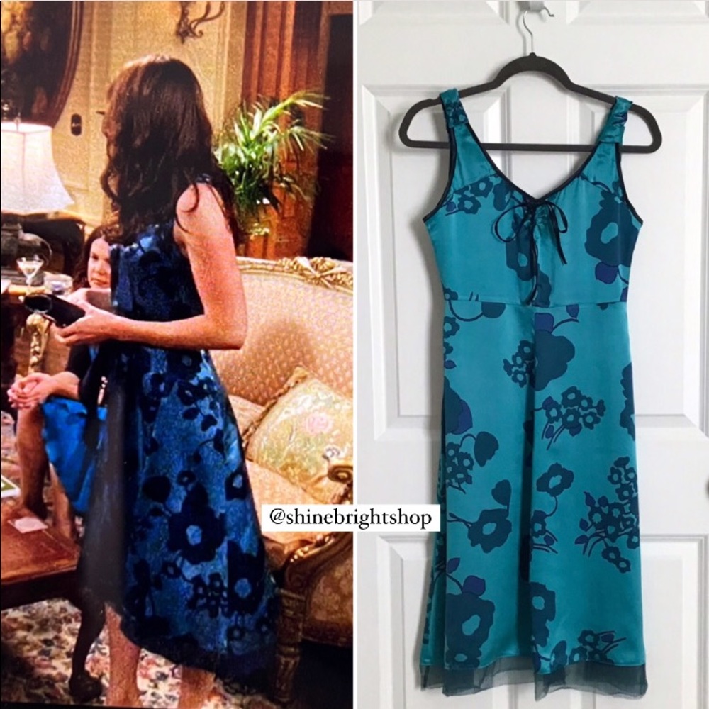 Rare Early 2000s Vintage Silk Dress Aso Rory Gilmore … - Gem